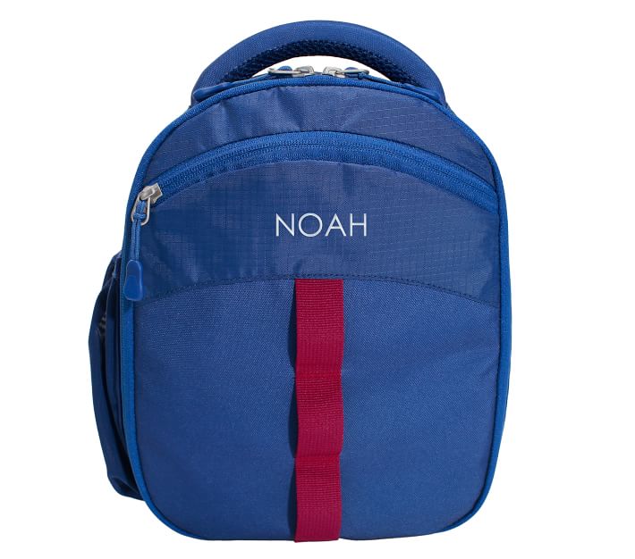 Jayden Navy/Blue/Burgundy Lunch Box | Pottery Barn Kids