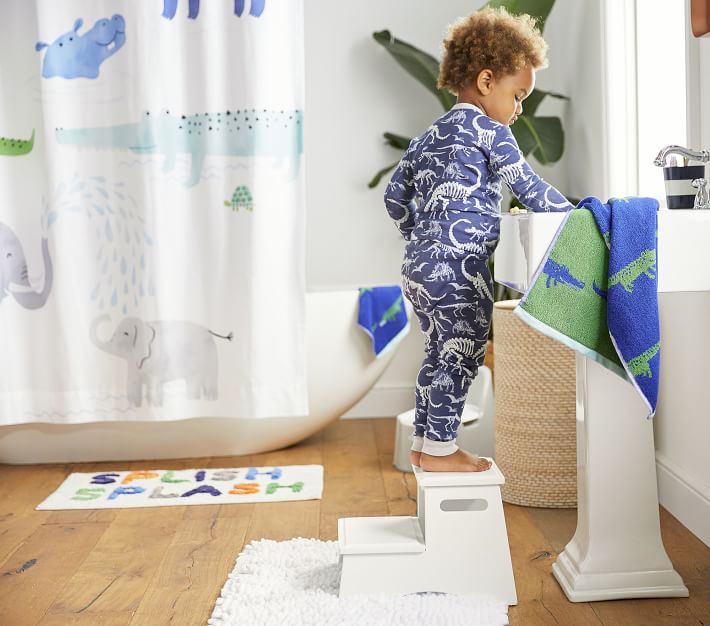 Splish Splash Kids Bath Mat | Pottery Barn Kids