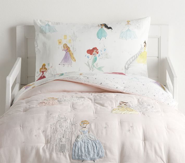 Disney Princess Toddler Comforter- Toddler Bedding | Pottery Barn Kids