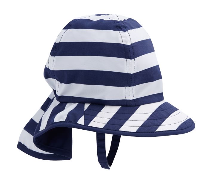 Rugby Stripe Diaper Cover & Reversible Hat | Pottery Barn Kids