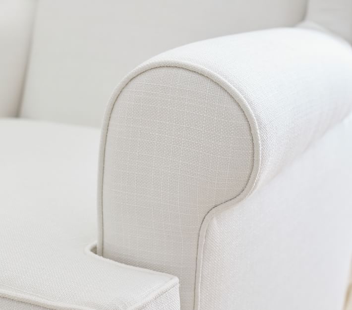 Wingback Rocking Chair & Ottoman | Pottery Barn Kids