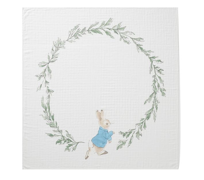 Peter Rabbit™ Organic Muslin Swaddle Set | Pottery Barn Kids