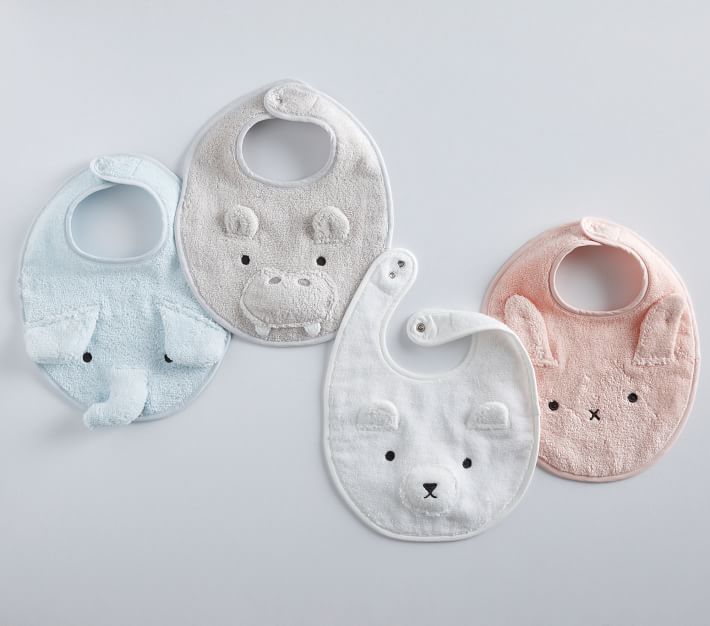 Super Soft Bunny Bib | Pottery Barn Kids