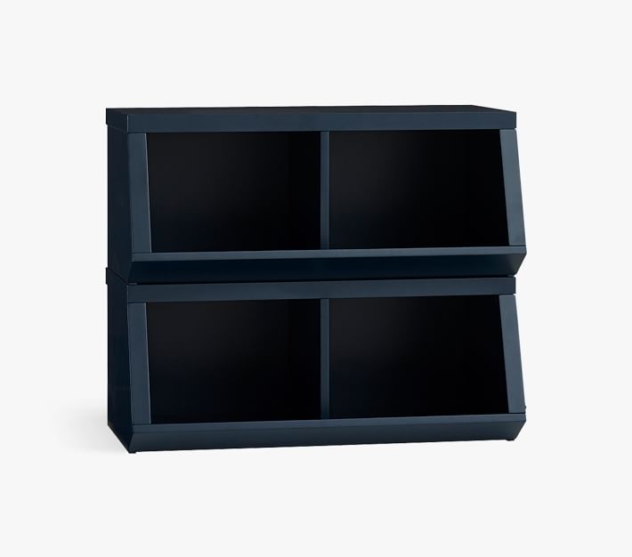 Double Market Bin with Divider | Pottery Barn Kids