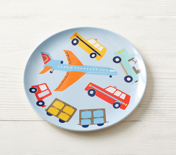 Bamboo Transportation Plate | Pottery Barn Kids