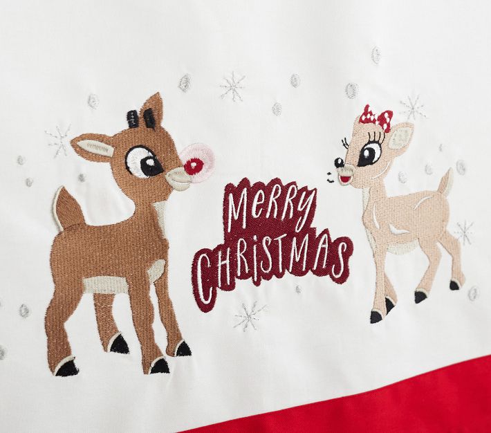 Rudolph the Red-Nosed Reindeer® Tablecloth | Pottery Barn Kids