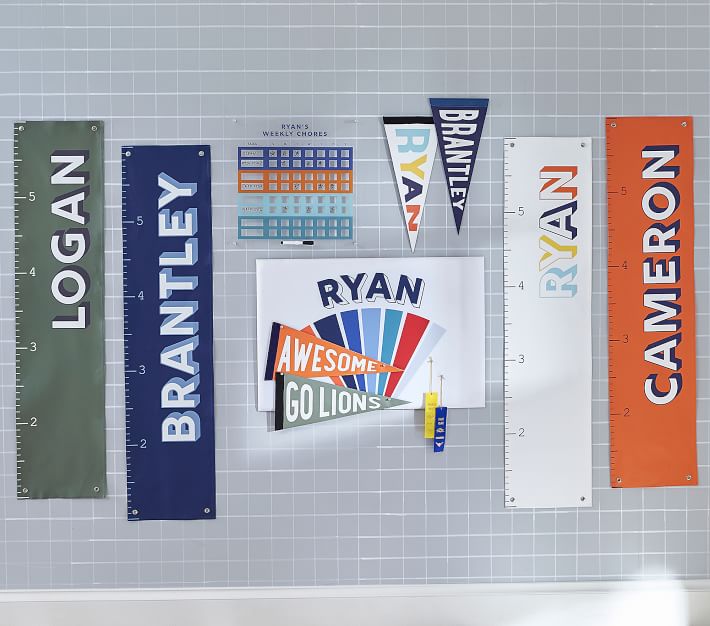 Personalized Pennant Flag | Kids Wall Decor | Pottery Barn Kids