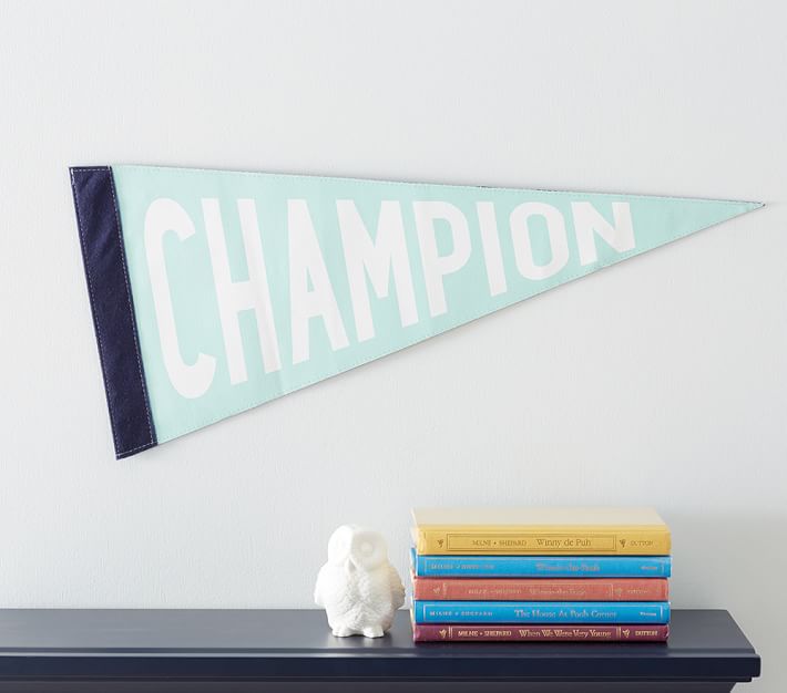 Personalized Pennant Flag | Kids Wall Decor | Pottery Barn Kids