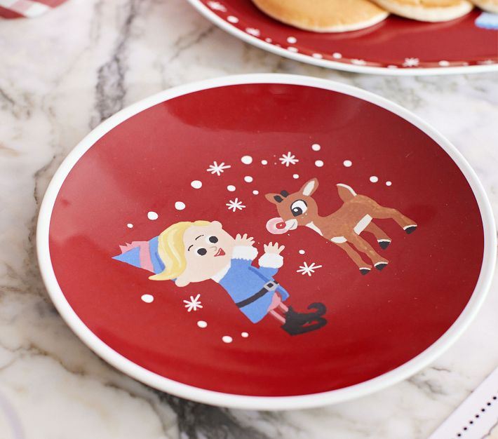 Rudolph® Plates | Pottery Barn Kids