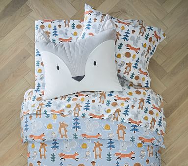 Fox Cuddle Pillowcase | Pottery Barn Kids