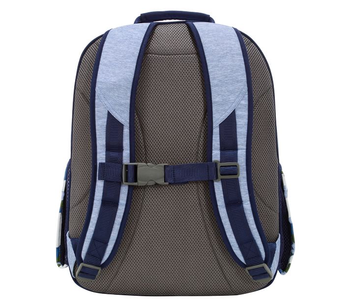 Mackenzie Blue Green Camo Glow-in-the-Dark Backpacks | Pottery Barn Kids