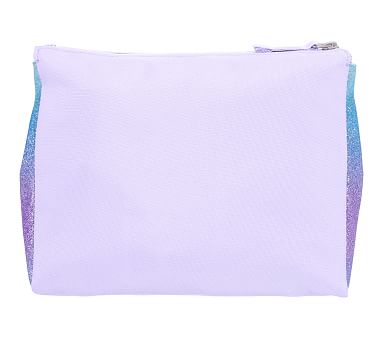 Mackenzie Lavender/Aqua Ombre Sparkle Glitter Supplies Pouch | Pottery ...