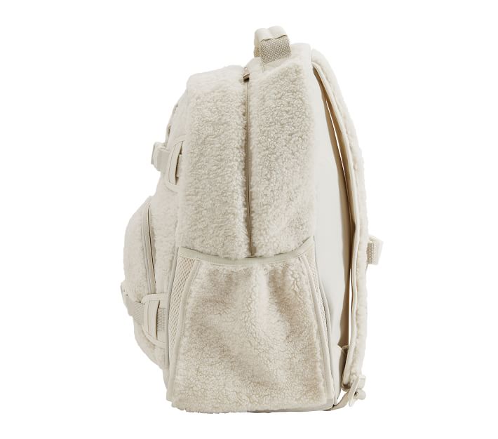 Mackenzie Natural Sherpa Backpacks | Pottery Barn Kids