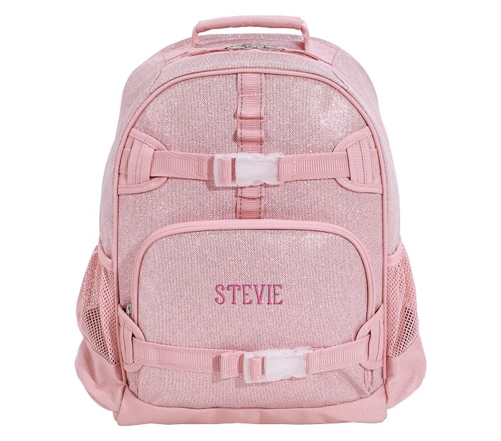 Mackenzie Pink Sparkle Glitter Backpacks | Pottery Barn Kids