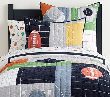 Field Day Kids' Comforter Set | Pottery Barn Kids