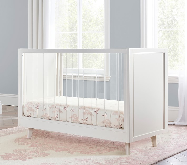 Sloan Acrylic Convertible Crib