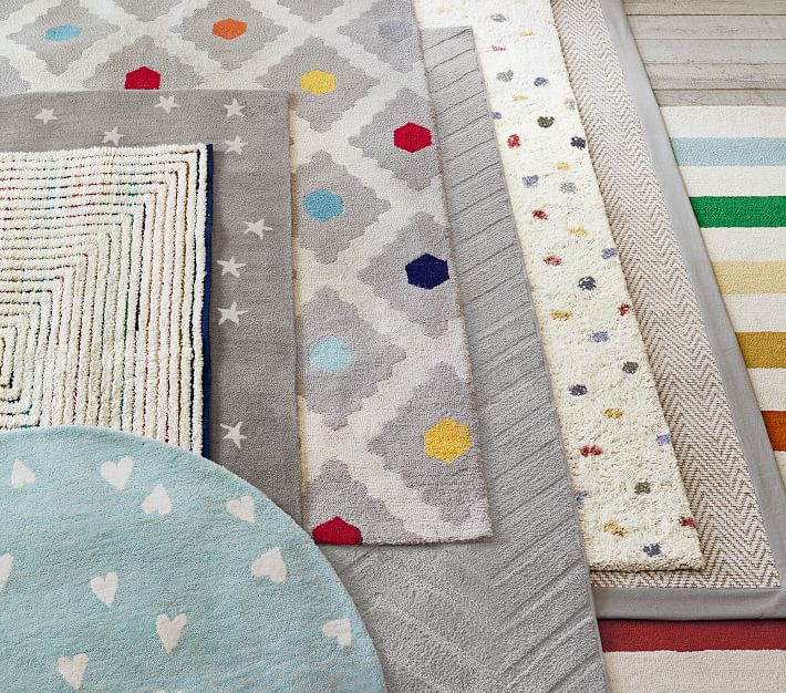 Multi Dot Rug | Patterned Rugs | Pottery Barn Kids