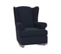 Wingback Rocking Chair & Ottoman | Pottery Barn Kids