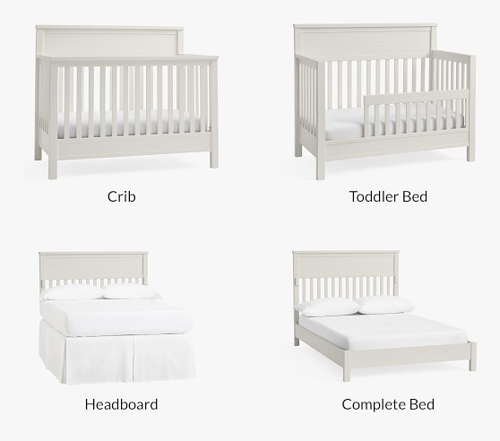 Charlie 4-in-1 Convertible Baby Crib | Pottery Barn Kids