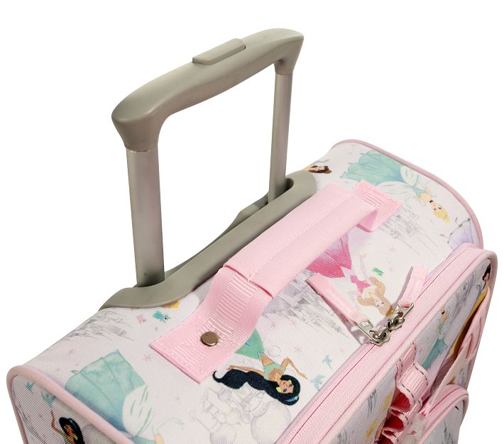 Mackenzie Disney Princess Castle Shimmer Spinner Luggage | Pottery Barn ...