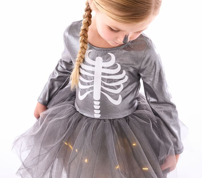 Light-Up Skeleton Tutu Costume | Pottery Barn Kids