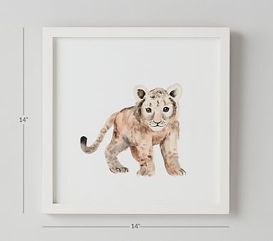 Nursery Animal Framed Art | Pottery Barn Kids