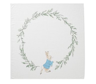 Peter Rabbit™ Organic Muslin Swaddle Set | Pottery Barn Kids