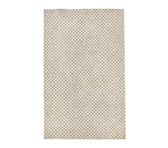 Performance Textured Dot Rug | Pottery Barn Kids