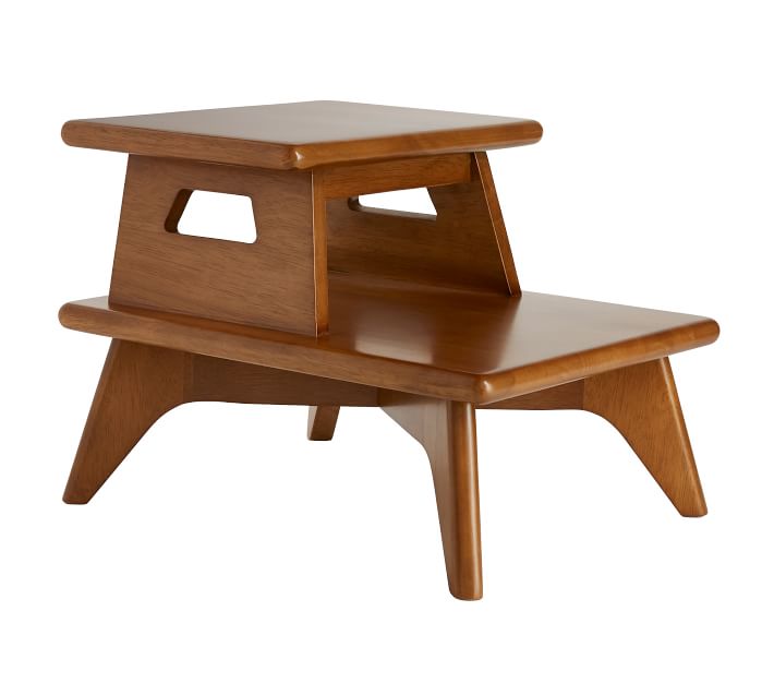 west elm x pbk Mid-Century Step Stool | Pottery Barn Kids