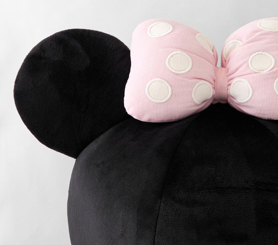 Disney Minnie Mouse Shaped Pillow | Pottery Barn Kids
