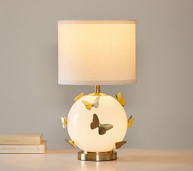 Butterfly 3-Way Table Lamp | Pottery Barn Kids