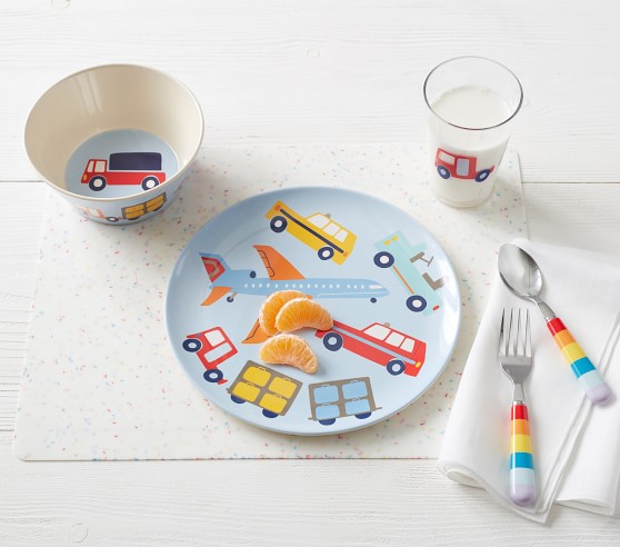 Bamboo Transportation Plate | Pottery Barn Kids