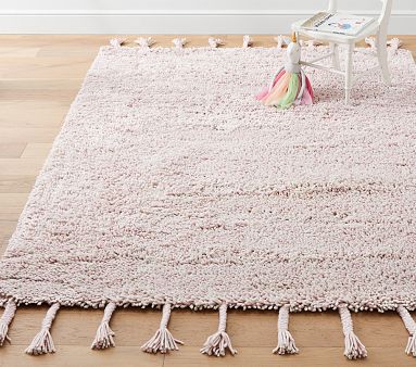 Tassel Shag Rug | Pottery Barn Kids