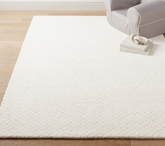 Performance Textured Trellis Rug | Pottery Barn Kids