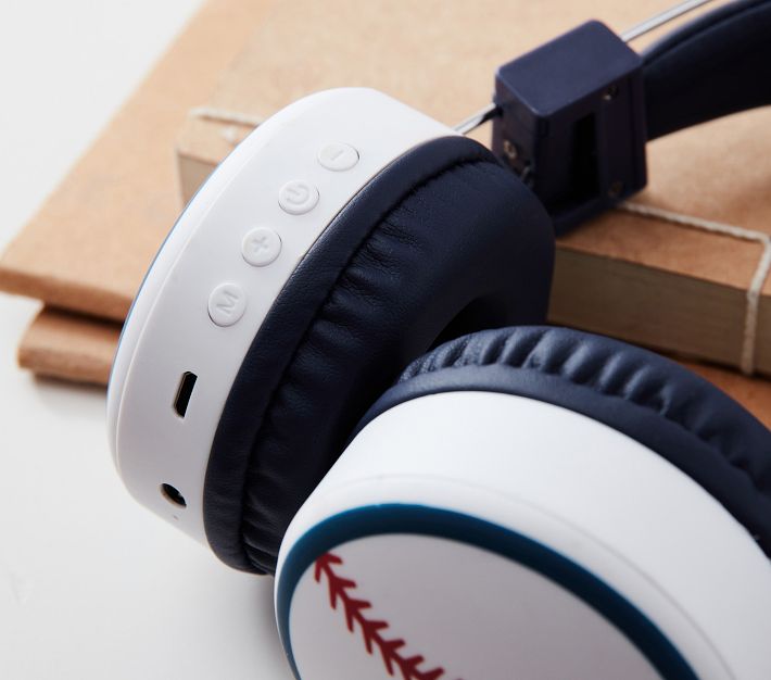 Wireless Bluetooth® Baseball Headphones | Pottery Barn Kids