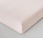 Velour Organic Crib Fitted Sheet | Pottery Barn Kids