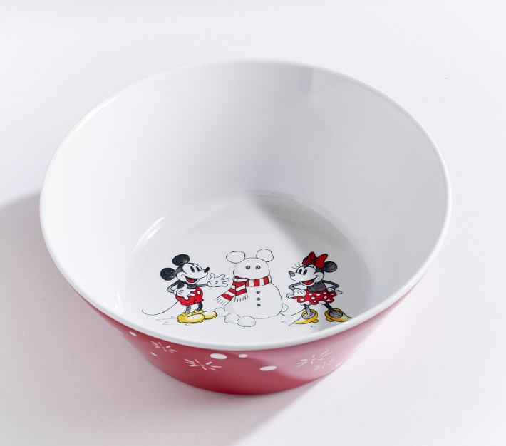 Disney Mickey Mouse Holiday Bowls | Pottery Barn Kids