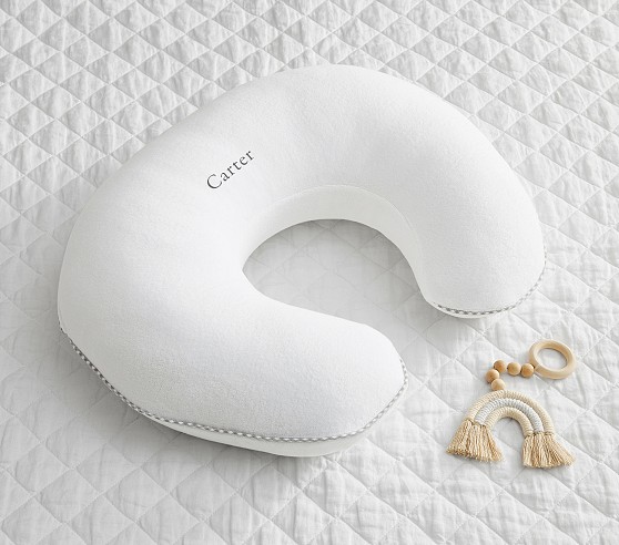 Boppy® Gingham Nursing Pillow & Cover | Pottery Barn Kids