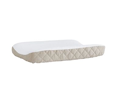 European Linen Terry Changing Pad Cover | Pottery Barn Kids