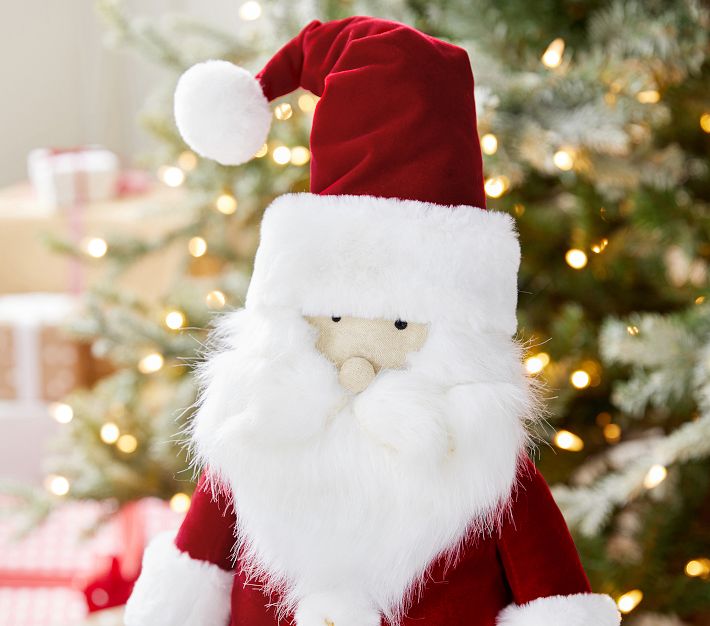 Standing Santa Decor | Pottery Barn Kids