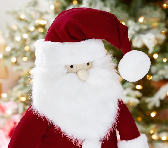 Standing Santa Decor | Pottery Barn Kids
