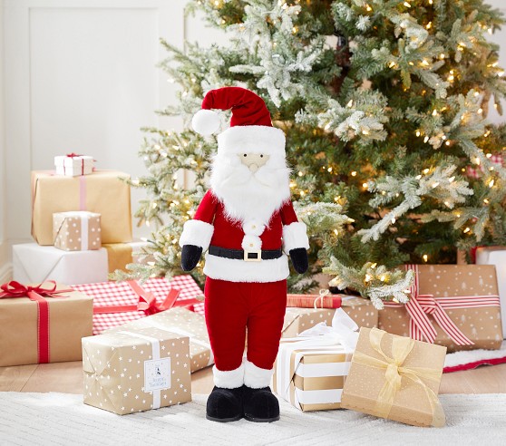 Standing Santa Decor | Pottery Barn Kids