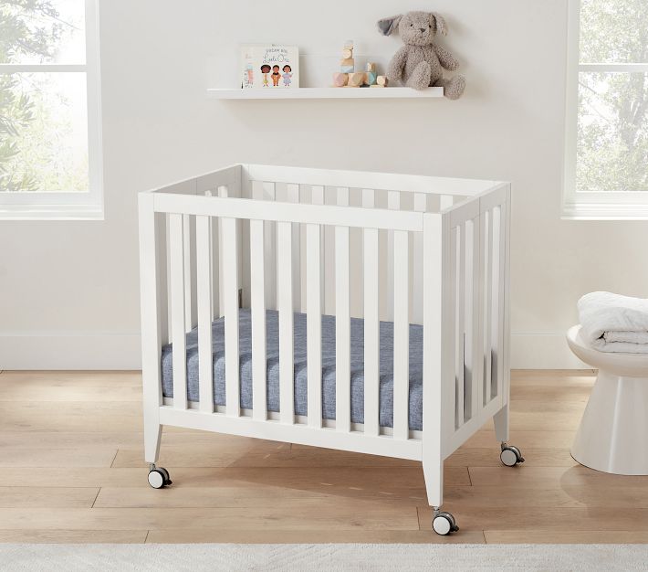 Camden Foldable Crib | Pottery Barn Kids