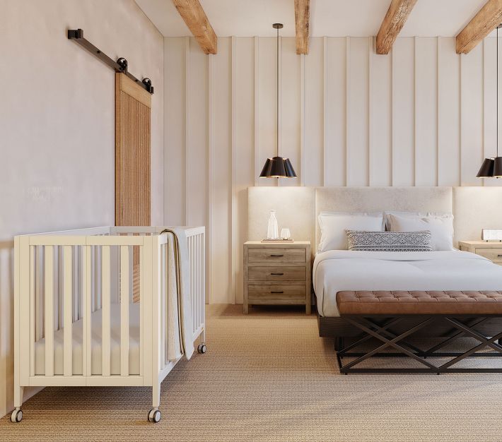 Camden Foldable Crib | Pottery Barn Kids