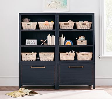 Charlie Wall 2 Drawer Base Set | Playroom Storage | Pottery Barn Kids