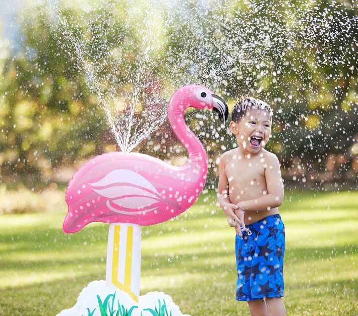 Flamingo Inflatable Sprinkler | Pottery Barn Kids