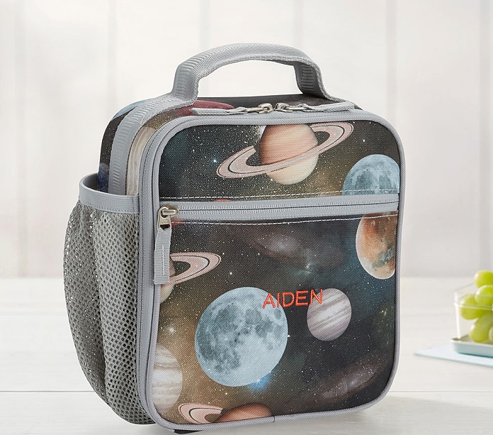 Gray Galaxy Classic Kids Lunch Box | Pottery Barn Kids