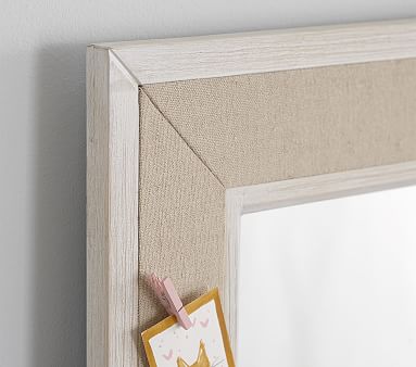 Pinboard Framed Kids Mirror | Pottery Barn Kids