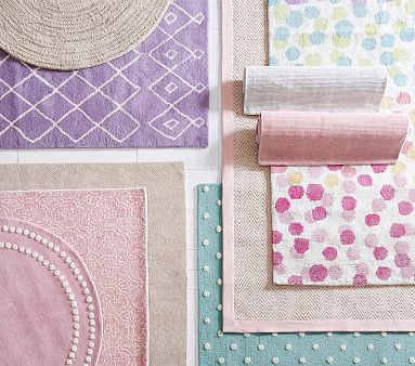 Rainbow Dot Rug | Patterned Rugs | Pottery Barn Kids