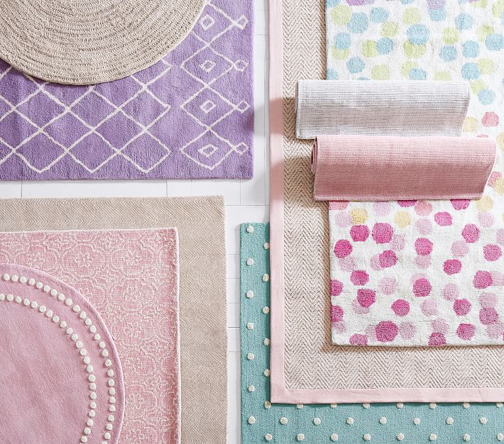 Rainbow Dot Rug | Patterned Rugs | Pottery Barn Kids